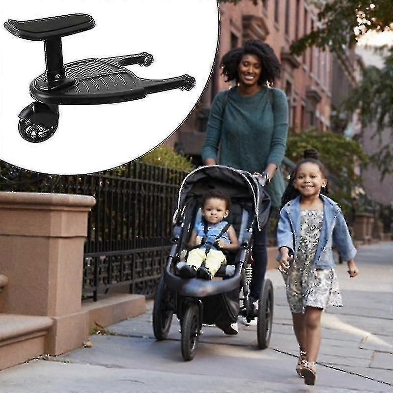 Universal 2in1 Stroller Ride Board With Detachable Seat Second Child ...