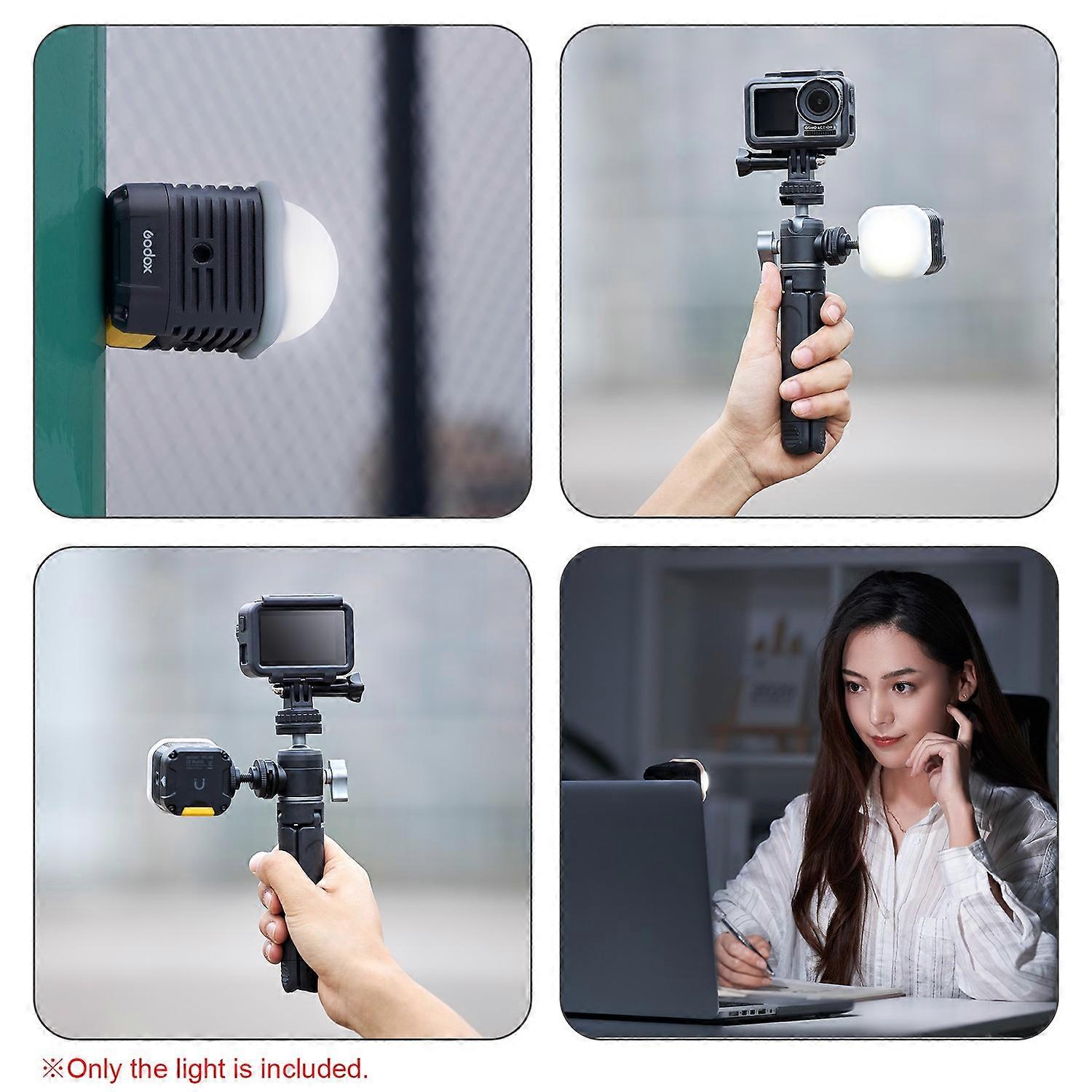 Godox WL4B IPX8 30M Waterproof LED Photography Light Color Temperature ...