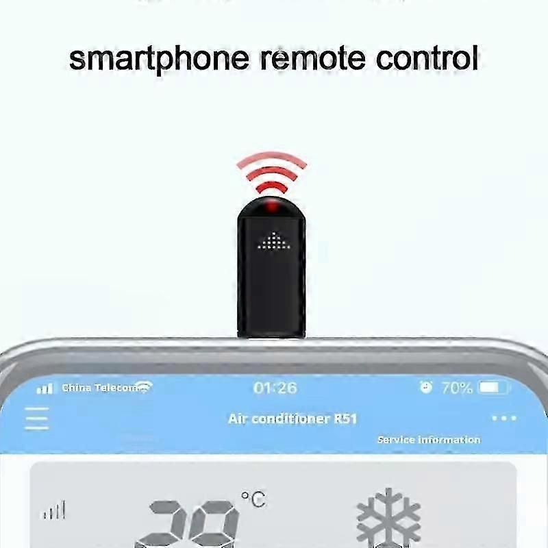 Smart Infrared Remote Control Adapter for Phone IR Transmitter Adapter ...