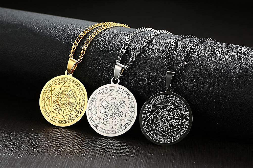 Magic Seals Amulets Spiritual Lucky Jewelry Pendent Jewelry Seven Seals ...