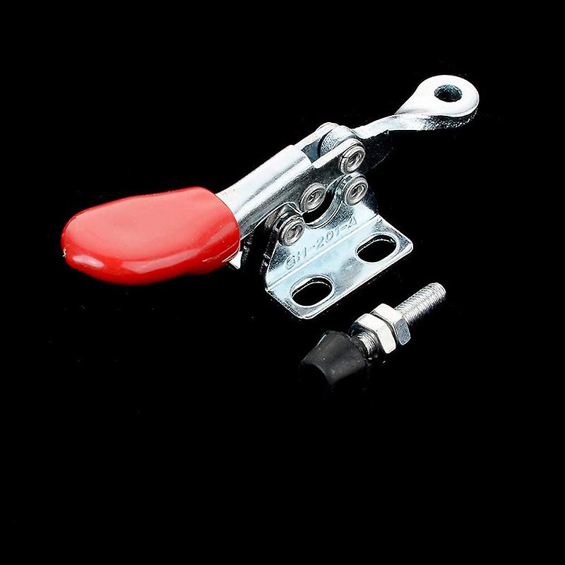 12 Pieces Hand Tool Adjustable Toggle Clamp 201A Antislip Red ...