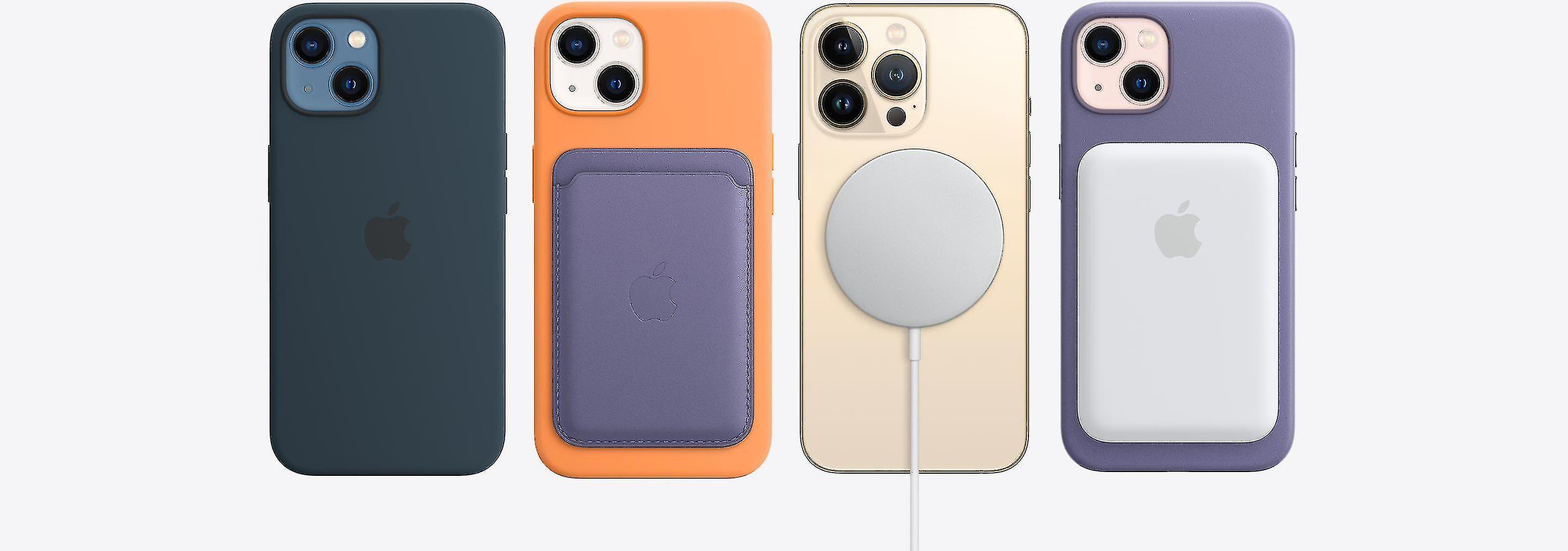 Iphone 13 Pro Leather Case With Magsafe Liquid Silicone Case | Fruugo SE