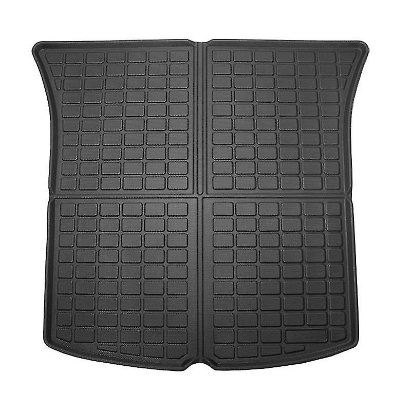 For Tesla Y Seats Back Protector Anti-kick Mats Tpe Seat Cover Trunk ...