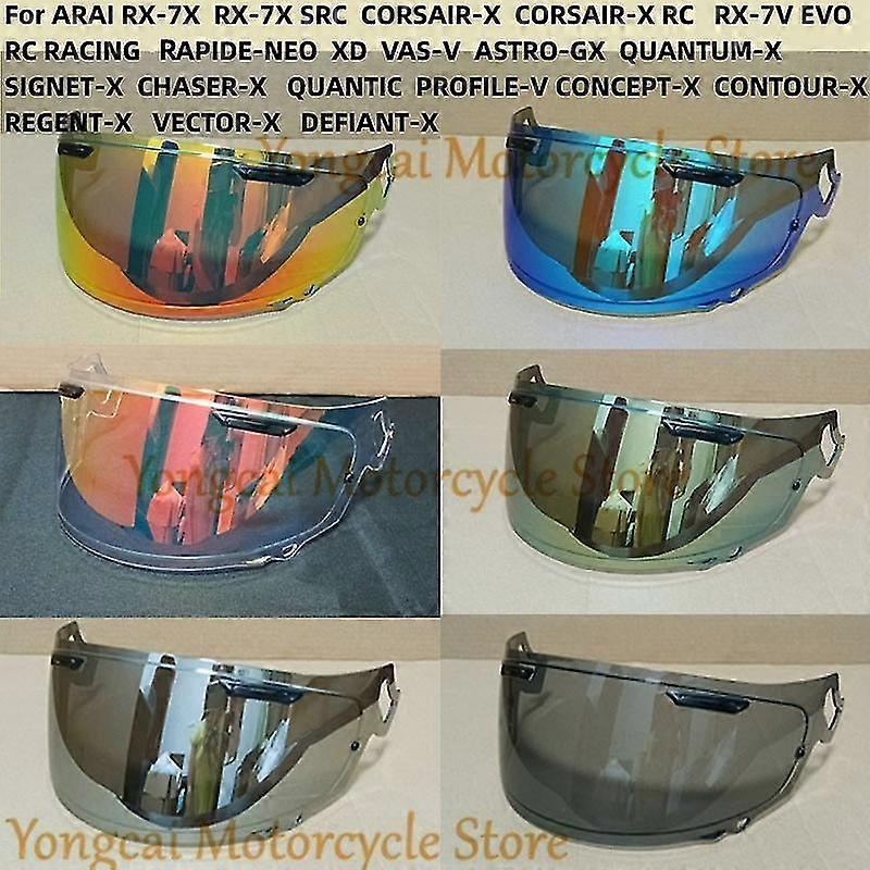 Helmvisier für Arai RX-7X RX7X CORSAIR-X RX-7V RX7V NEO XD VAS-V VECTOR ...