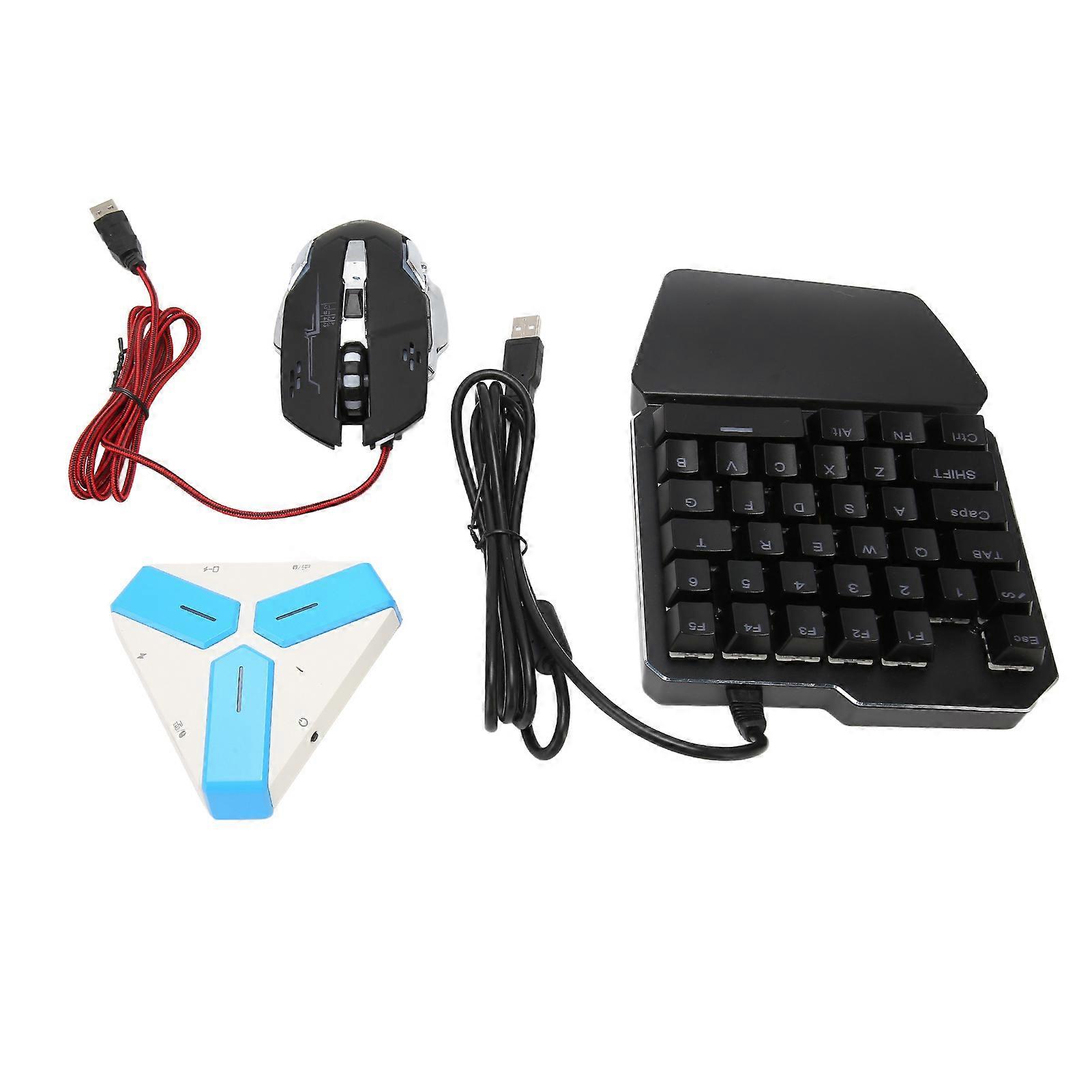 Keyboard Mouse Converter Combo Plug and Play Mobile Game Keypad Mouse ...