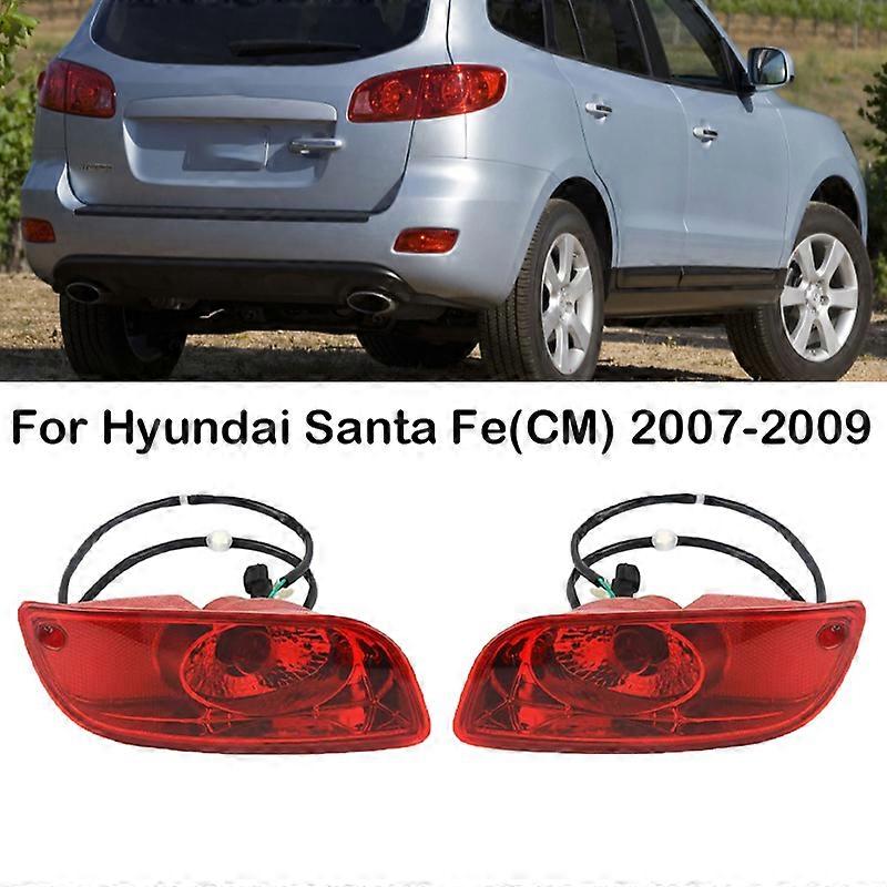 For Hyundai Santa Fe (CM) 2007 2008 2009 Left Right Car Rear Bumper ...