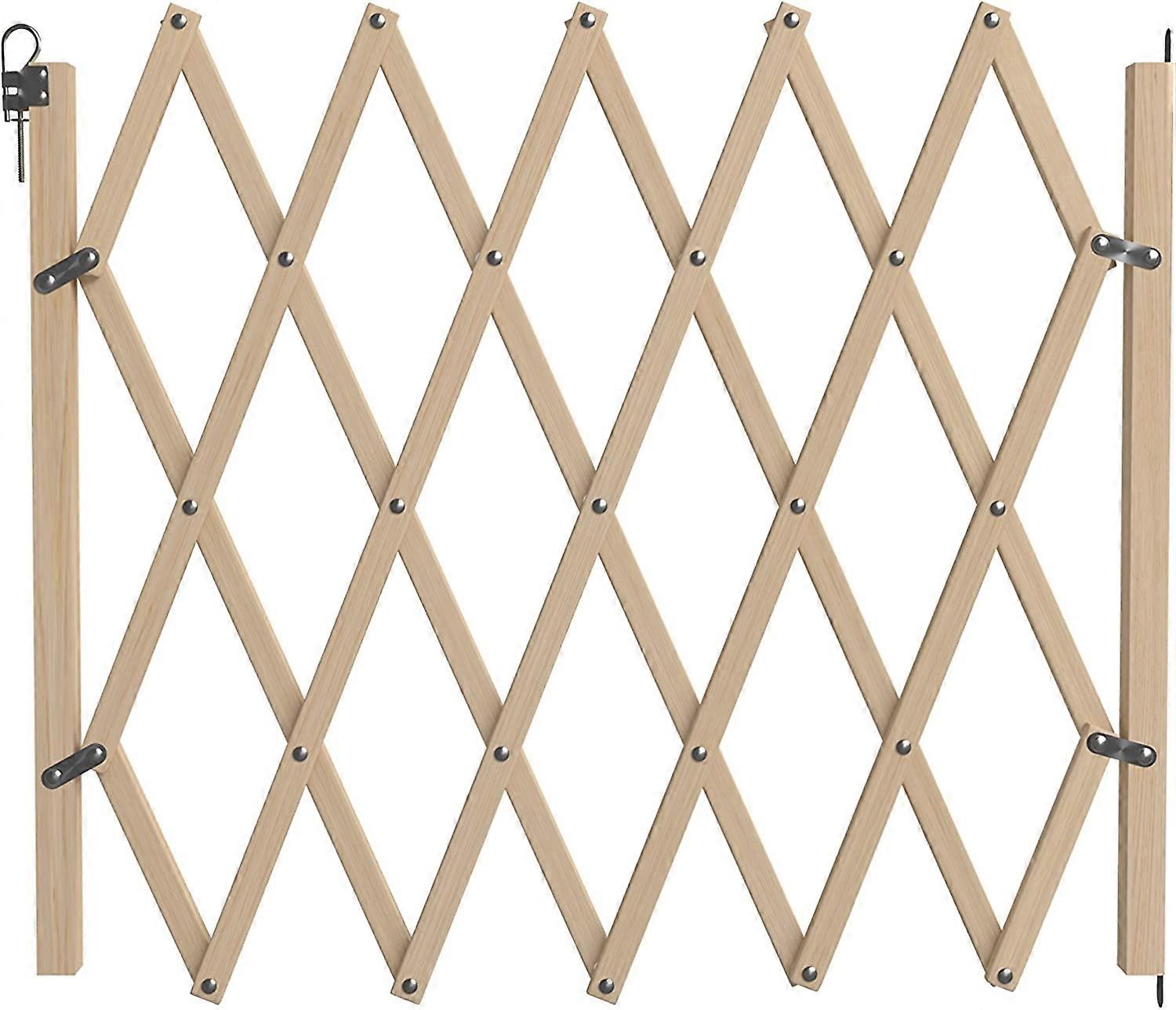 Pet Isolation Gate Wooden Fence Fence Dog Sliding Gate Wooden Gate Dog ...