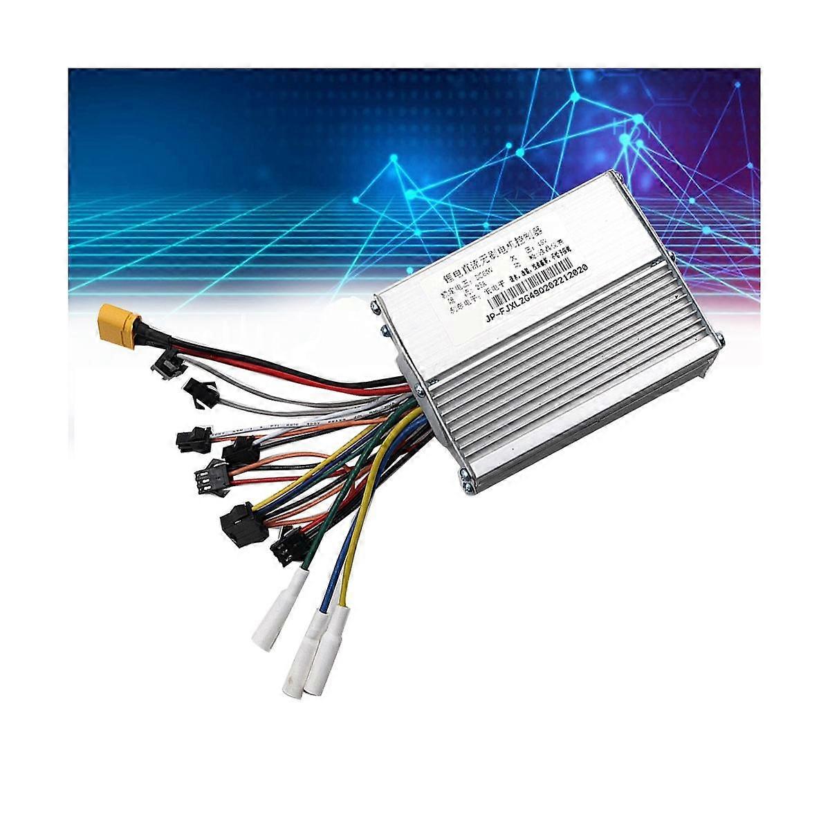 For JP 60V 25A Controller Brushless Motor+36-60V Dashboard Meter Kit ...