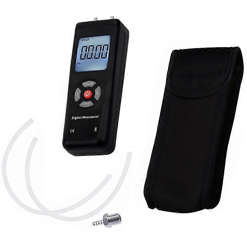 Portable Handheld Air Vacuum/Gas Pressure Gauge Meter Professional ...