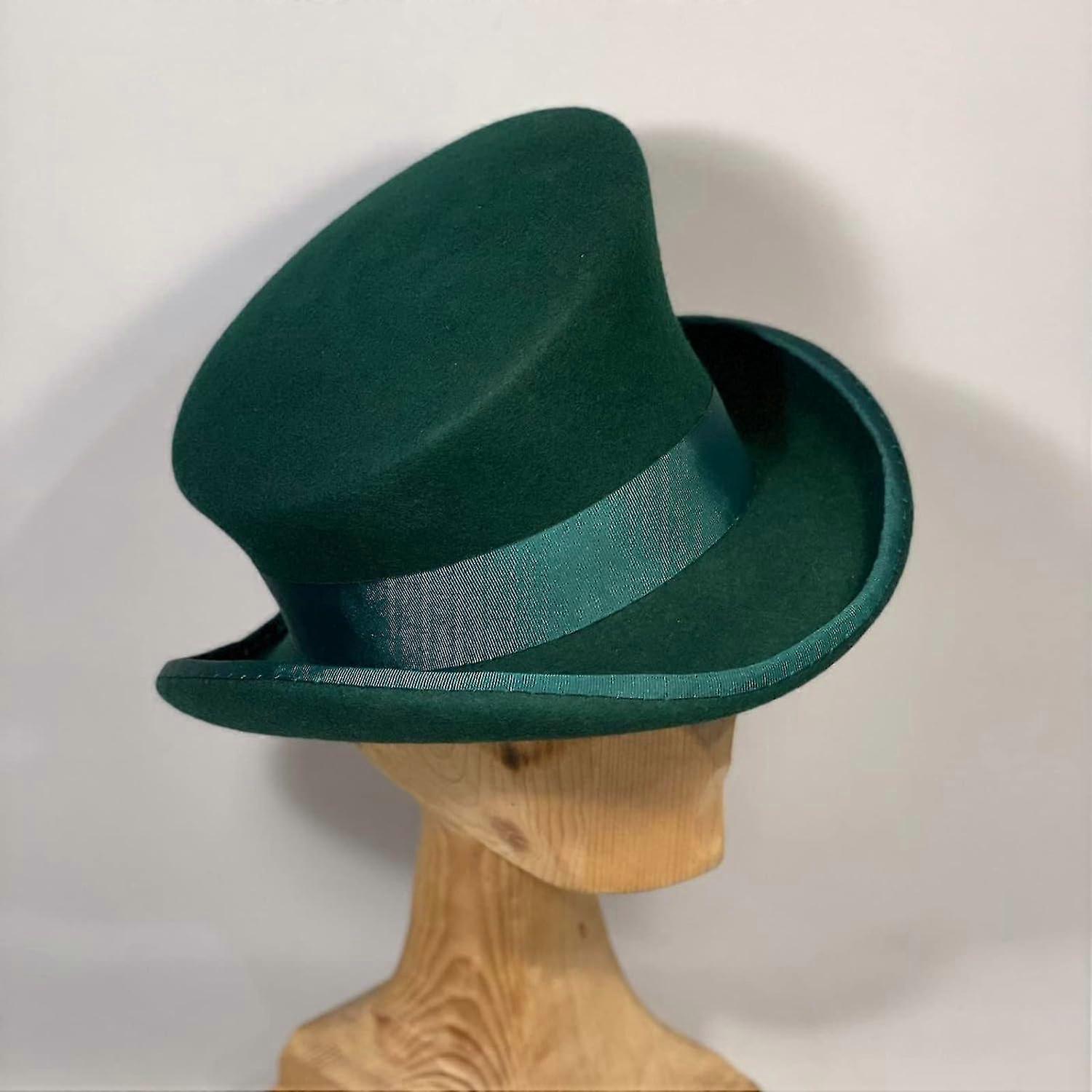 Asymmetric Top Hat Wool Hat Women Men Unisex Hat Steam Punk Hat Top Hat ...