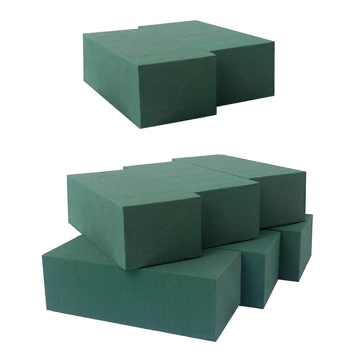 8 Pack Floral Foam for Fresh and Artificial Flowers,Dry and Wet Floral ...