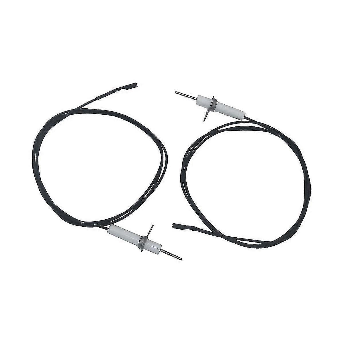 2Pc 38Inch Ignitor Wire & Ceramic Electrode Assembly,Ignition Electrode ...