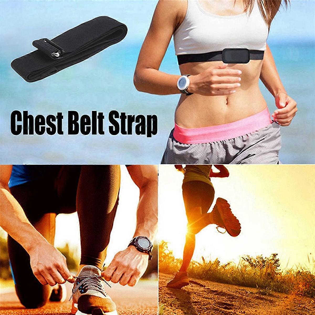 Heart Rate Belt Chest Strap for Mount Heart Rate Sensor Monitor Elastic ...