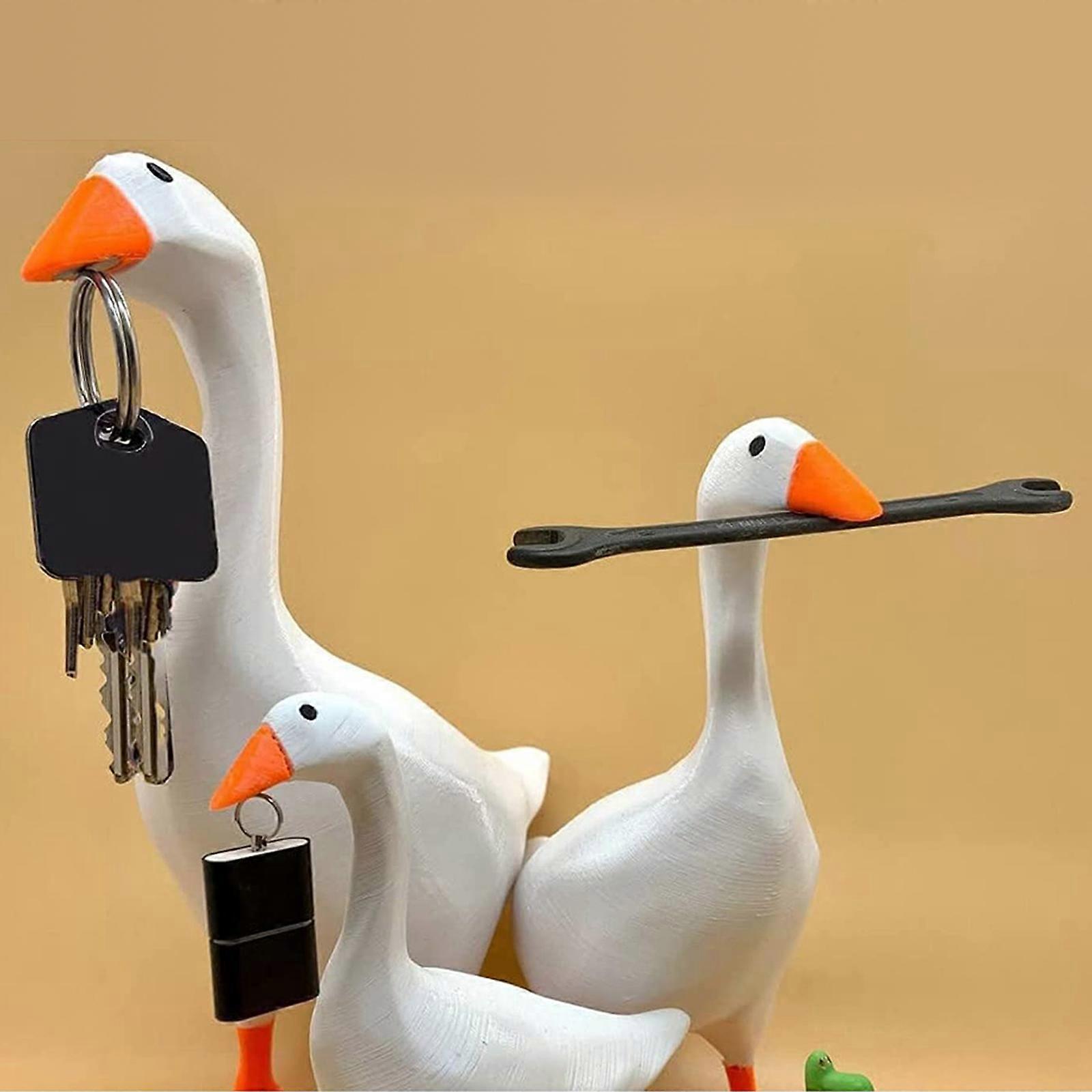 Desktop Decoration Duck Storage Car Office Ornaments Home Living Room ...