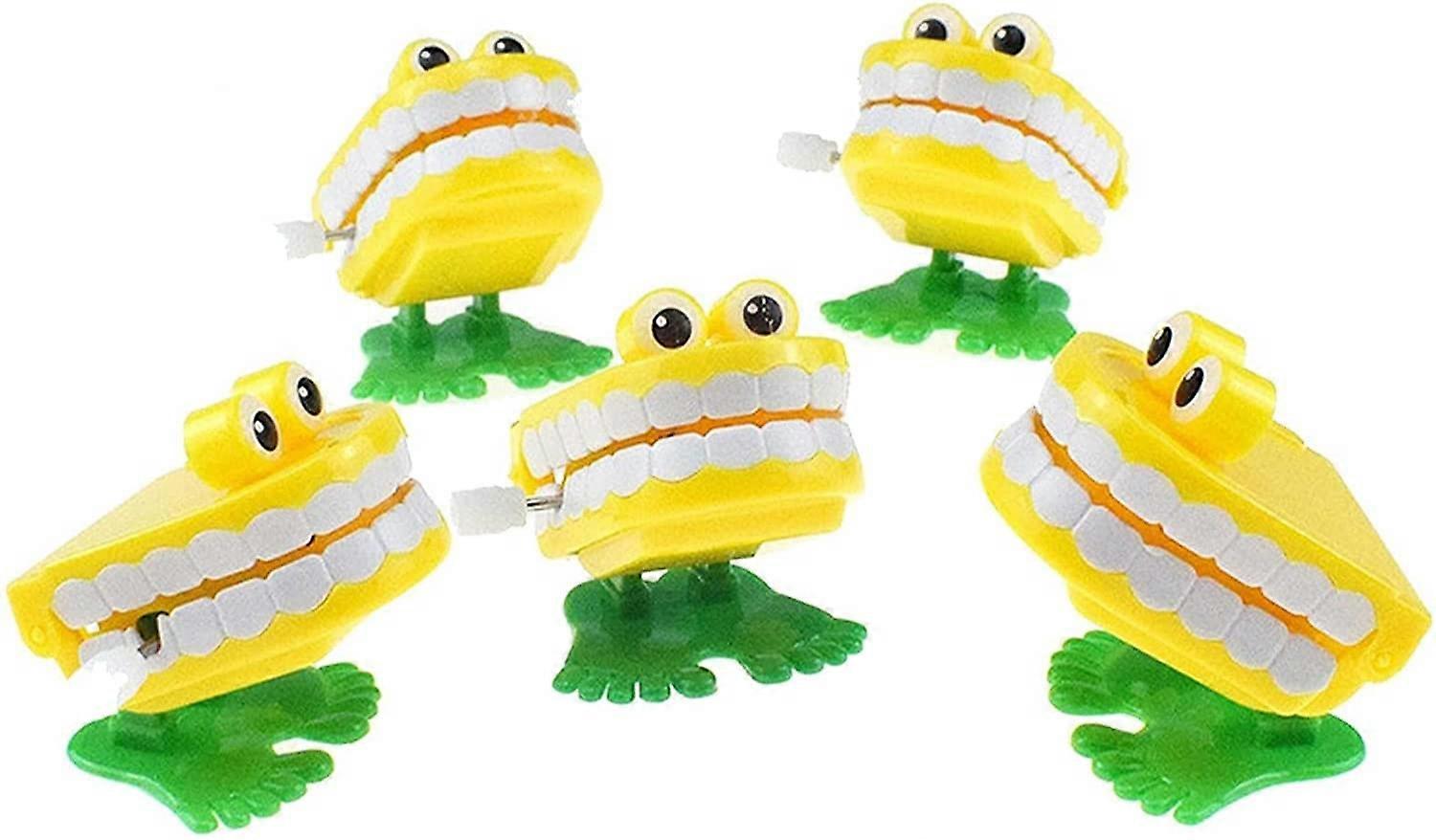 Chattering Teeth - Wind-up Toy - Funny Joke, Prank, or Gag - Novelty ...