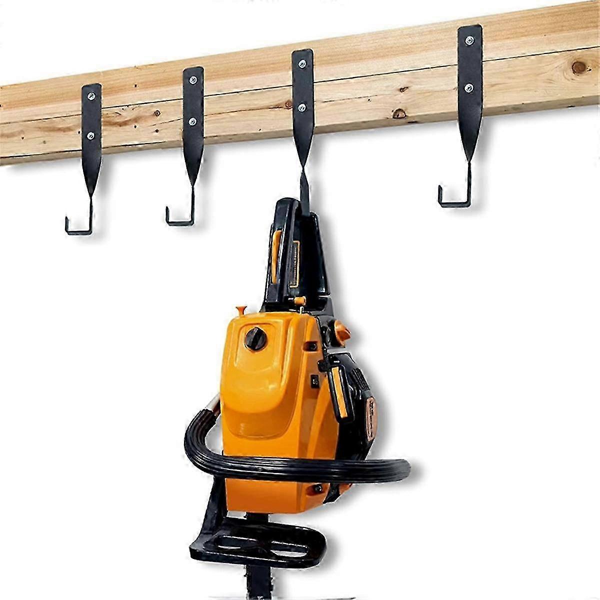 Chainsaw Wall Mount Holder Backpack Blower Rack Accessories For Garage ...