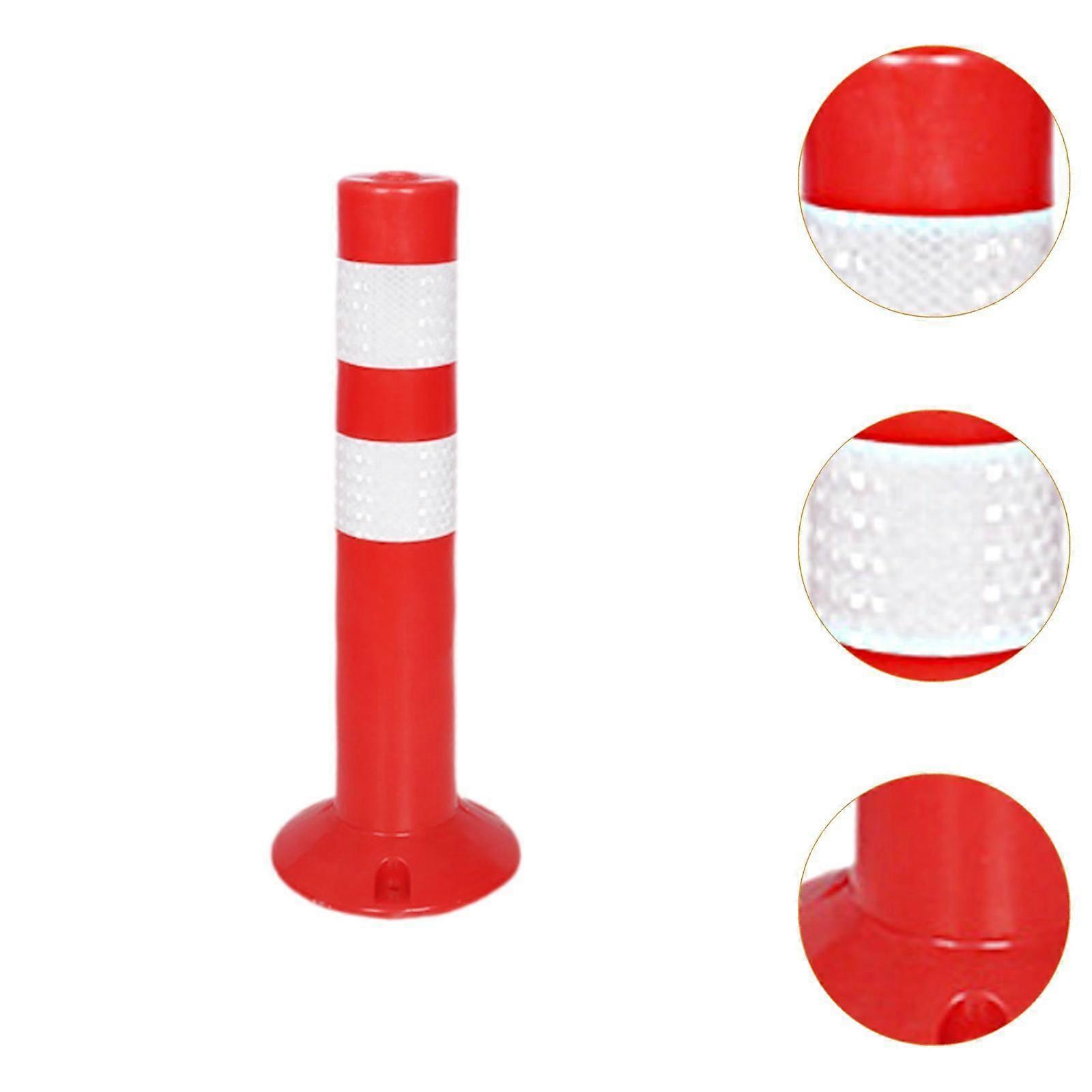 Parking Barrier Pole with Reflective Traffic Area Driveway Safe Bollard ...