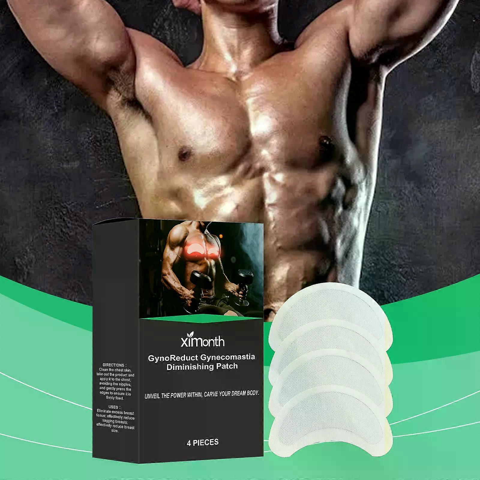 Men's Chest Care Patch Tight Skin Anti sagging Chest Massage and ...