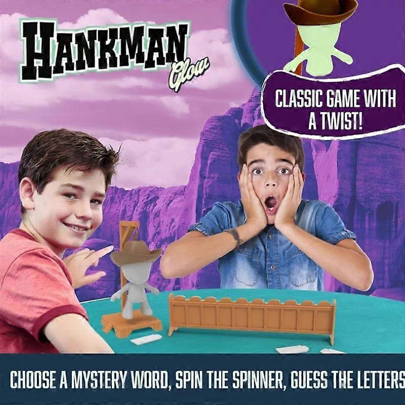 Magnetic Hangman Mystery Word Game Educational Family Gathering Party ...