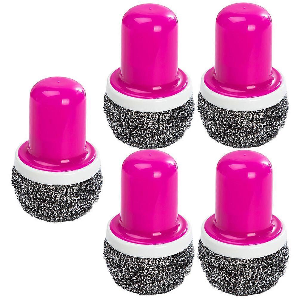 Wire Scrubber For Cleaning Tableware Stainless Steel Abs Material 5Pcs ...
