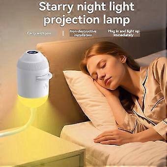 12 in 1 USB HD Galaxy Star Projection Lamp Night LED Atmosphere Light ...