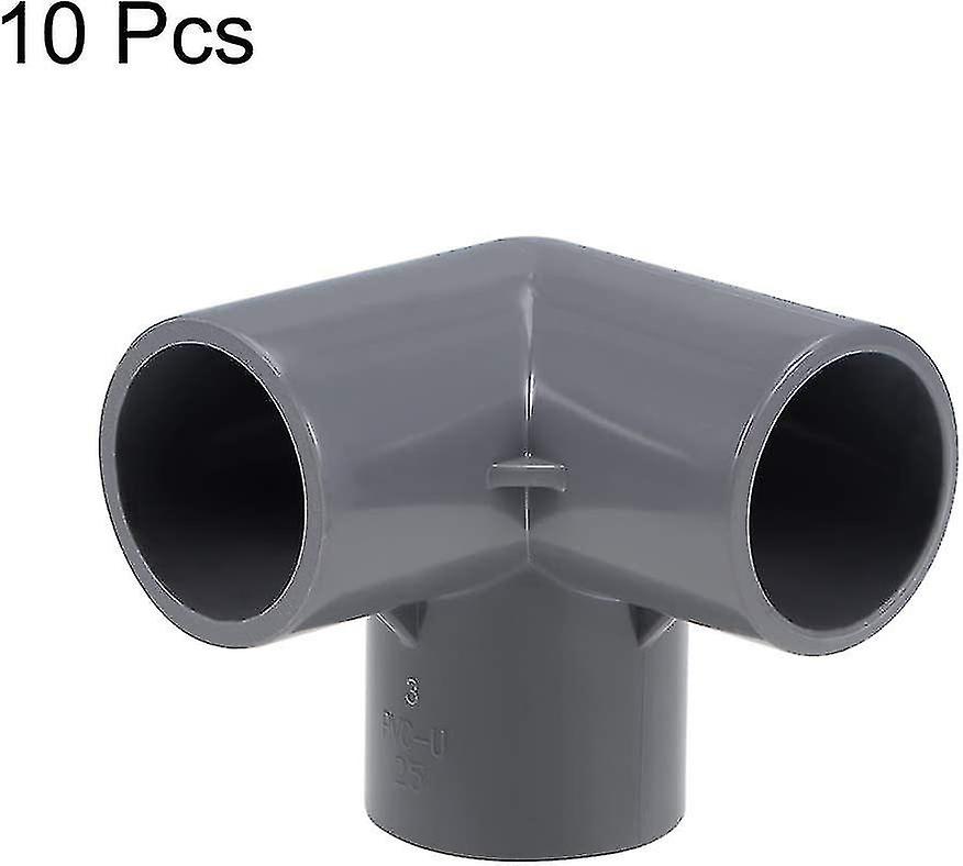 3-way Elbow Pvc Pipe Fitting Furniture Grade 25mm Size Tee Corner ...