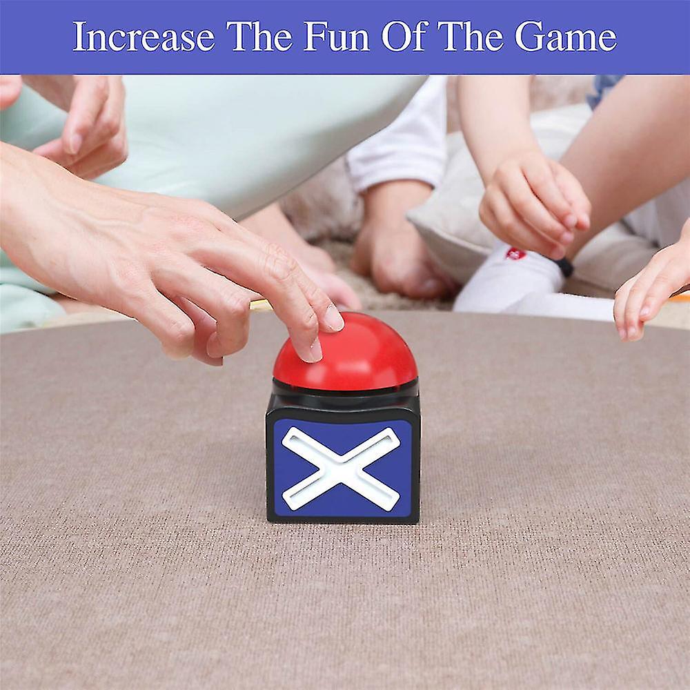 Game Answer Buzzer With Light And Sound Party Fun Buzzer Buttons For ...