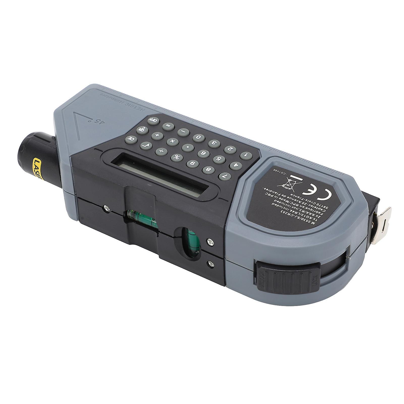 Multifunctional Horizontal Level Meter with Tape Measure Calculator and ...