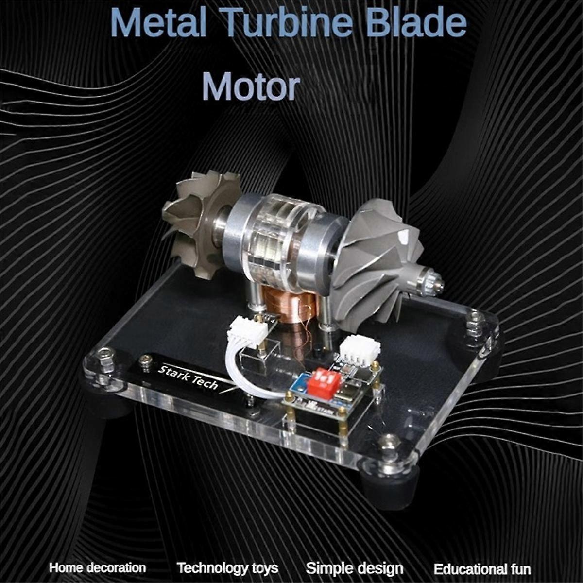 Turbine Blade Motor Turbo Brushless Motor Model Supercharged Aero ...