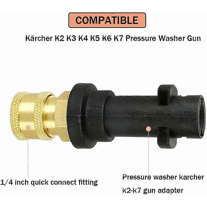 Pressure Washer Gun Adapter with 1/4'' Female Quick Connect Fitting ...