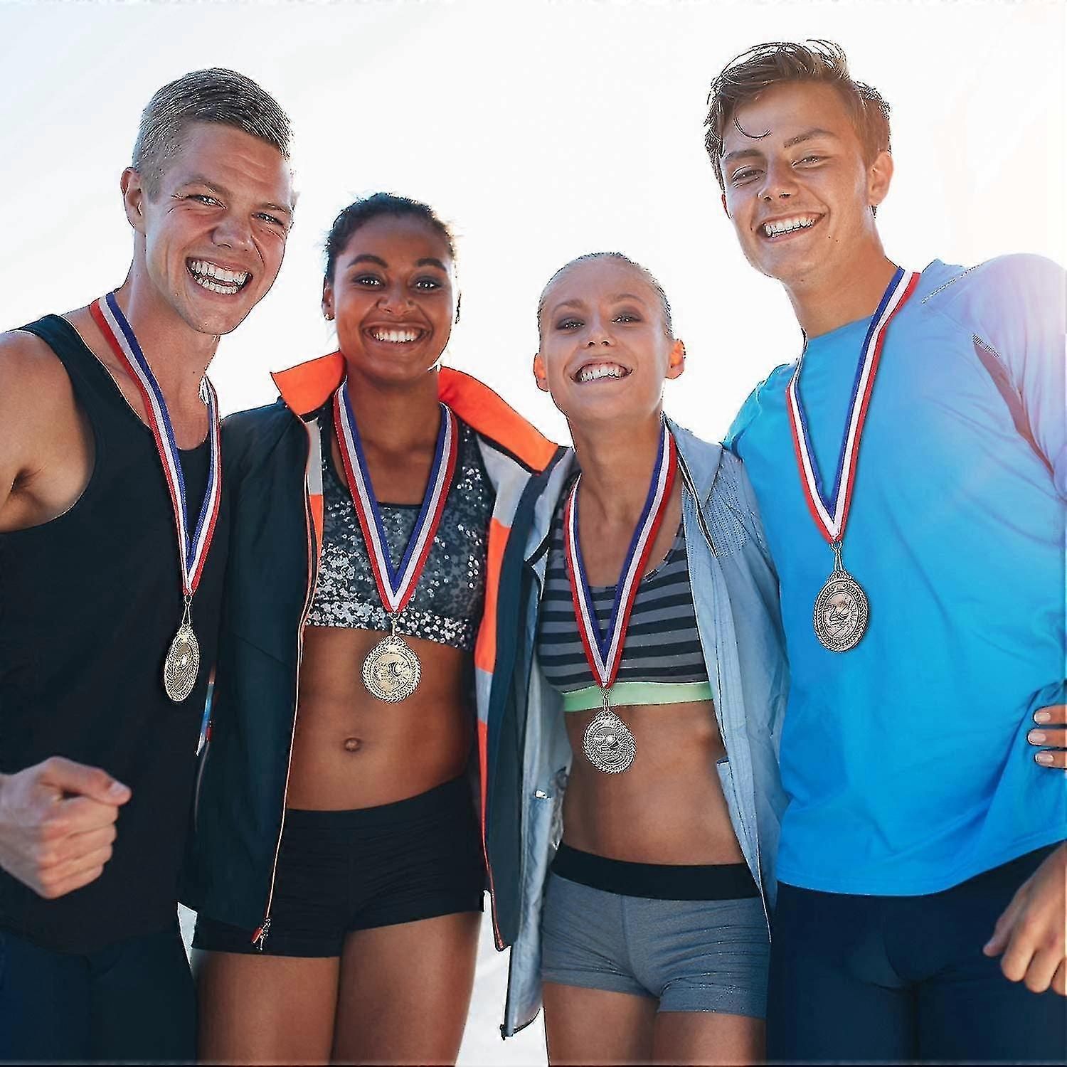 30 Pieces Medal Ribbons Award Collars Medal Ribbons With Snap Clips ...