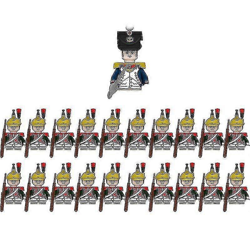 Wwii Napoleonic War Military Model Building Blocks Imperial Navy ...