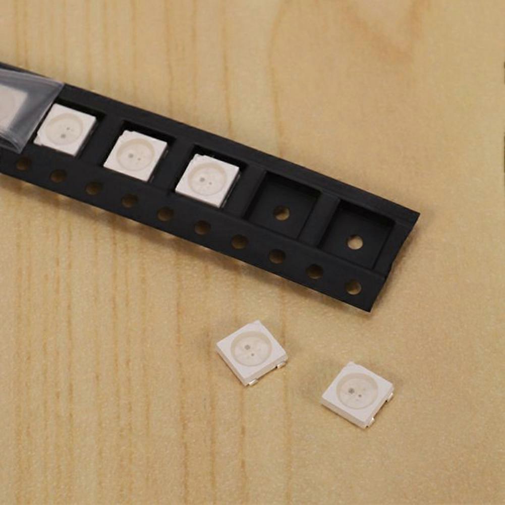 500Pcs WS2812B (4Pins) LED Chip 5050 RGB SMD White Version WS2812 ...