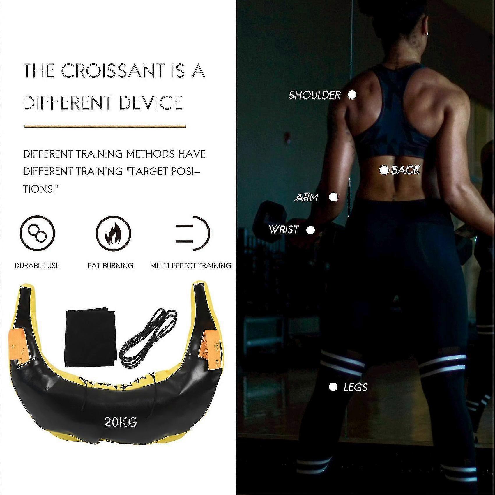 Weight Lifting Bag Bulgarian Power Bag Strength Exercise Sandbag ...