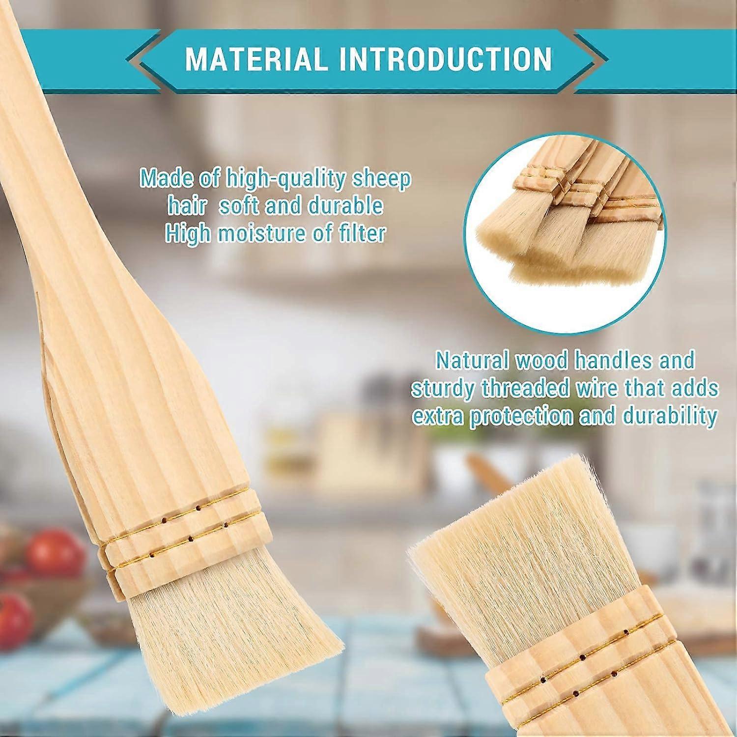 Flat Hake Brushes Hake Paint Brush Artist Painting Brushes Set Sheep ...