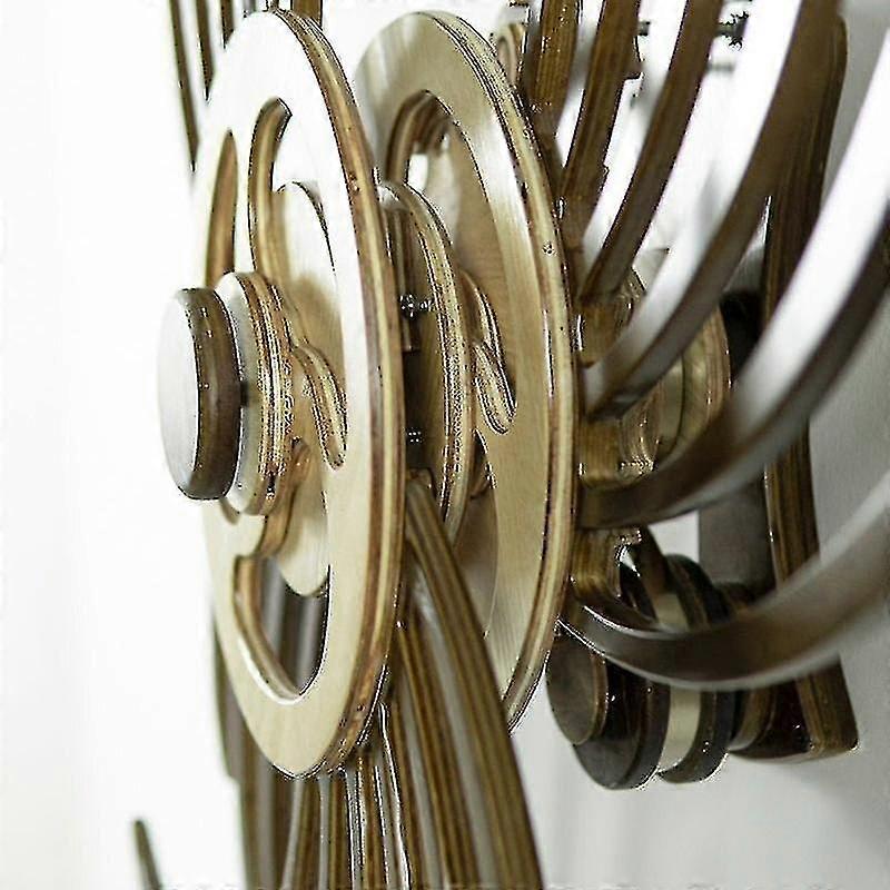 Wooden Kinetic Sculpture Personalized Rotating Wall Art Ornament For ...