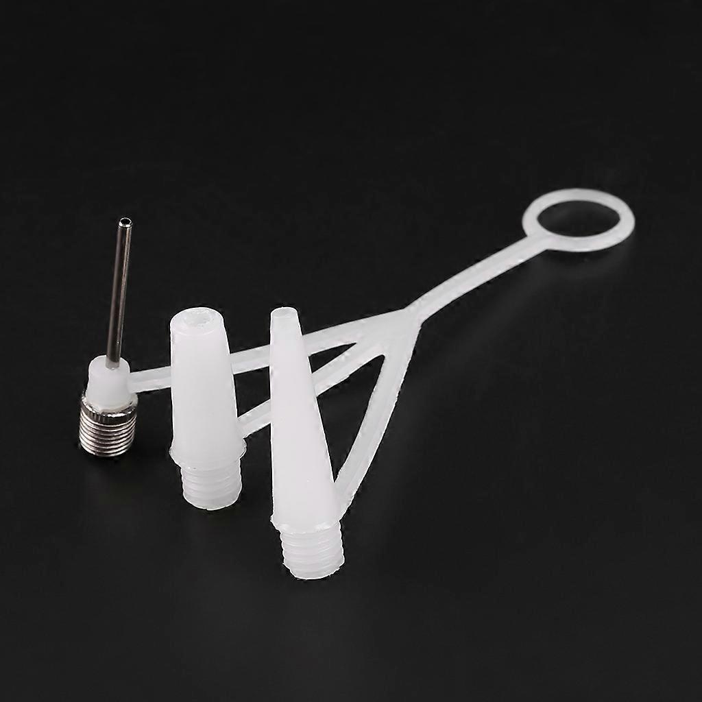 3 Pcs Ball Inflator for Valve Adapter Hand Air Pump Needle Home Outdoor ...