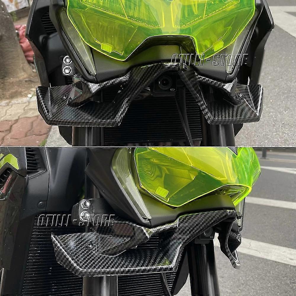 New Z900 Motorcycle Accessories Naked Front Spoiler Winglet Aerodynamic ...