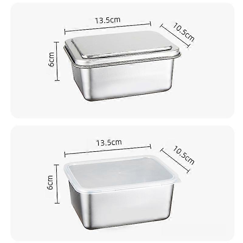 Stainless Steel - Box Storage Box With Lid Food Storage Box Cooking ...