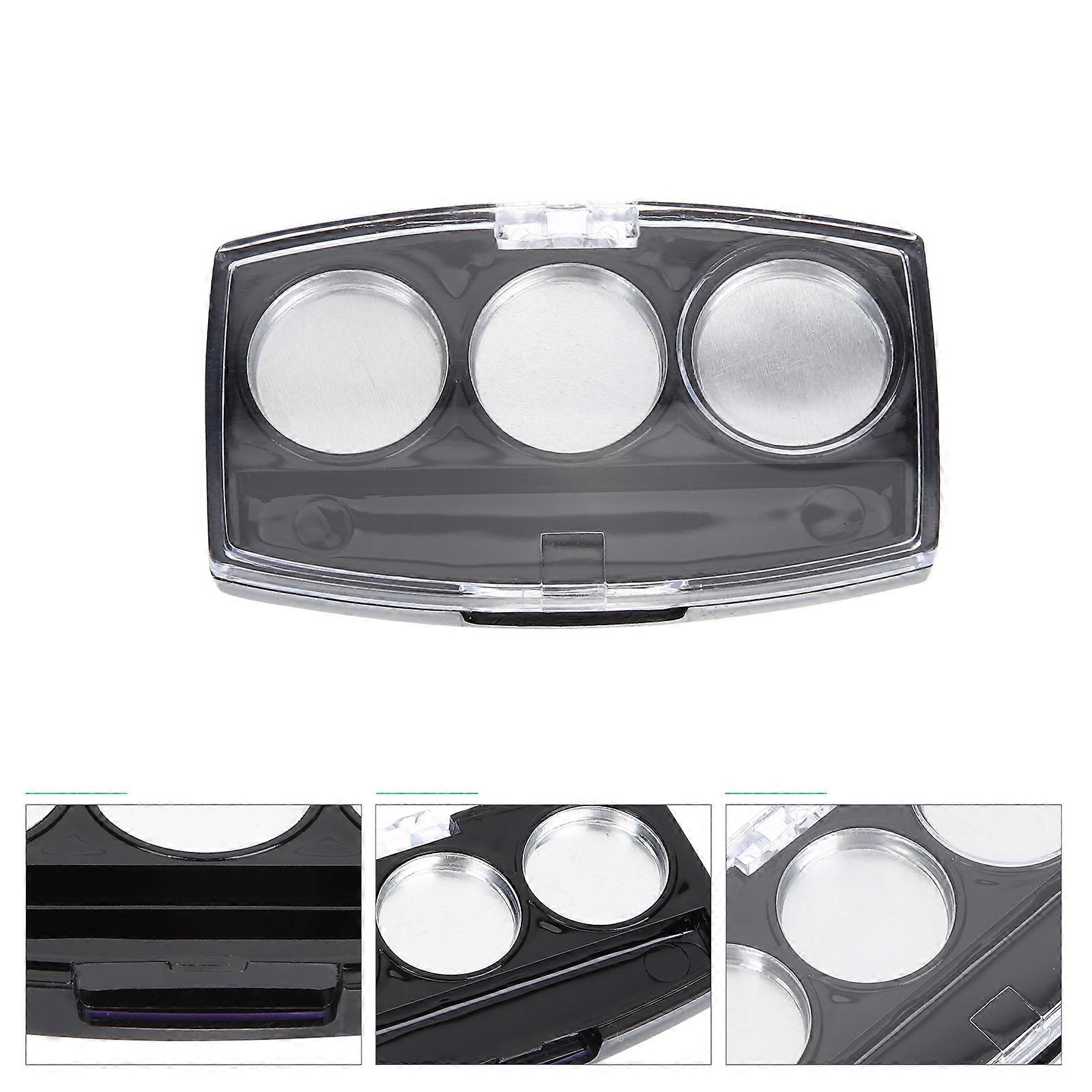 10Pcs Empty Eyeshadow Tray Box with Aluminum Pans DIY Eye Shadow ...