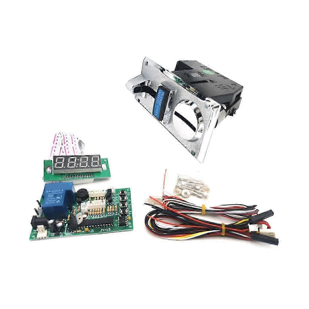 Multi- Coin Acceptor 15A Time Control Board Massage Chair Washing ...