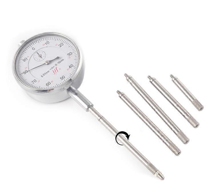 Dial Gauge DTI Extension Probe 3pc Kit Extra Long 2" 4" 6" Plunge Test ...