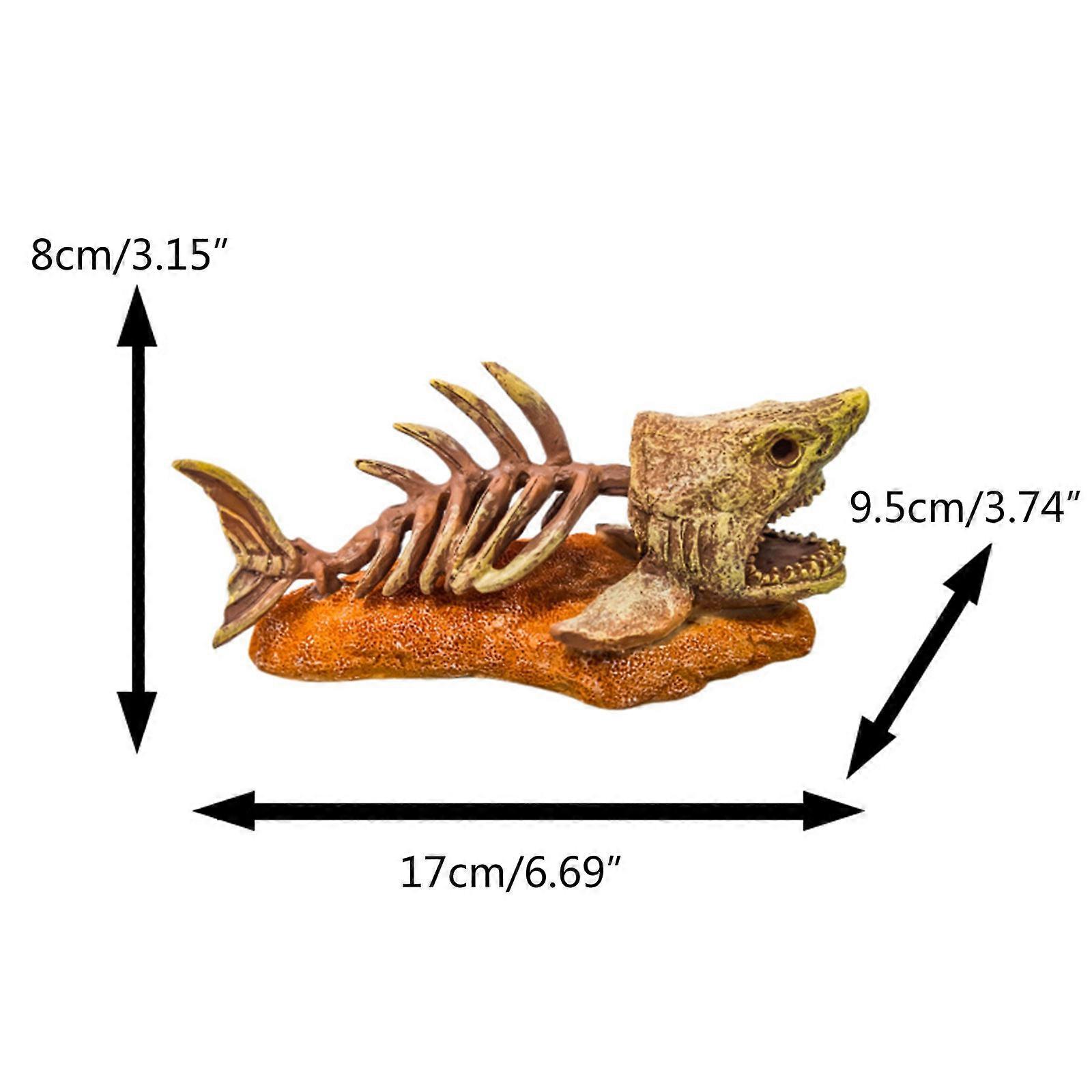 Delicate Mini Artificial Funny Fishbone Cave Terrarium Hideouts Shrimp ...
