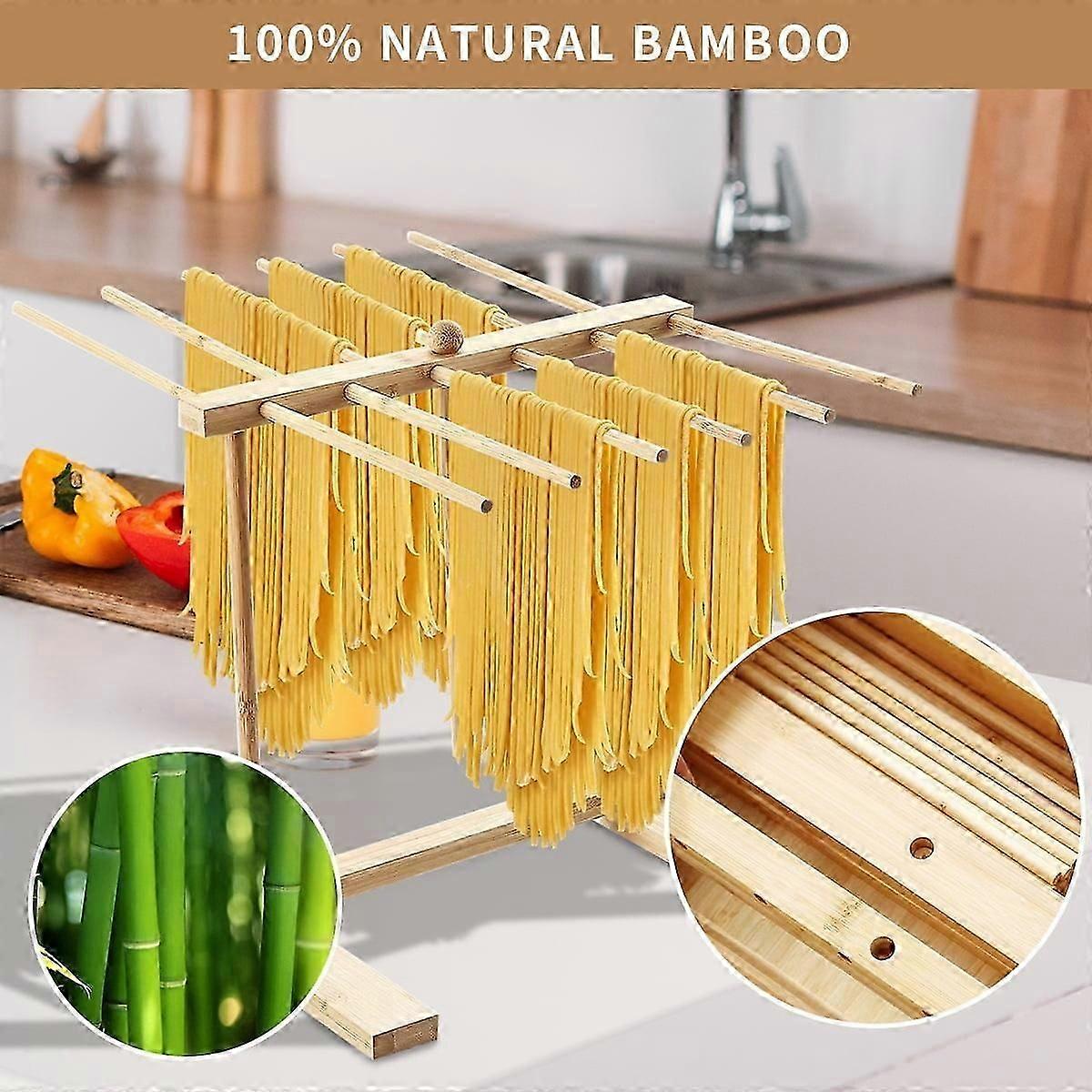 Drying rack with transfer bar and 12 noodle drying racks | Fruugo UK