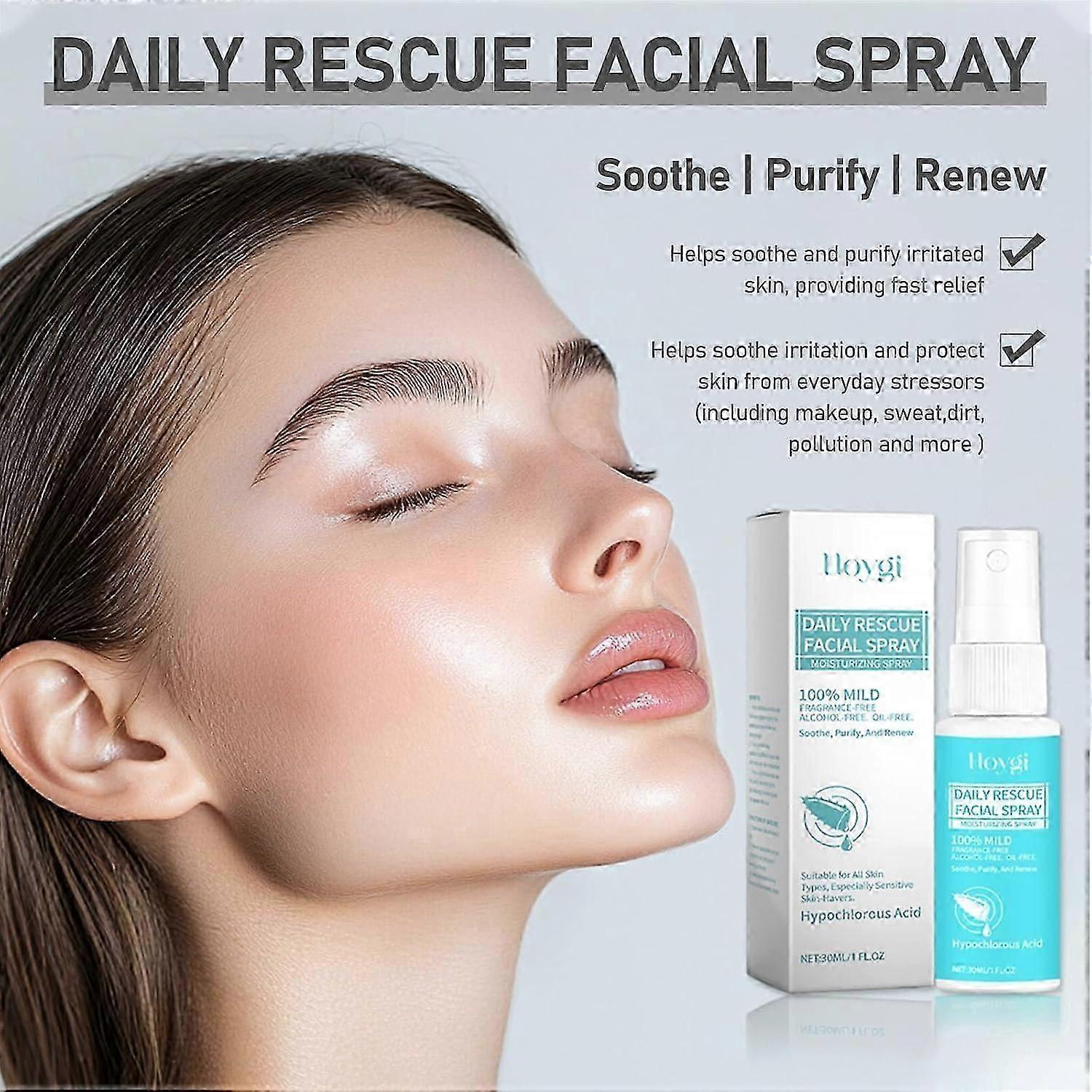 Hypochlorous Acid Spray, Face Spray, Facial Toner, Hypochlorous Acid ...