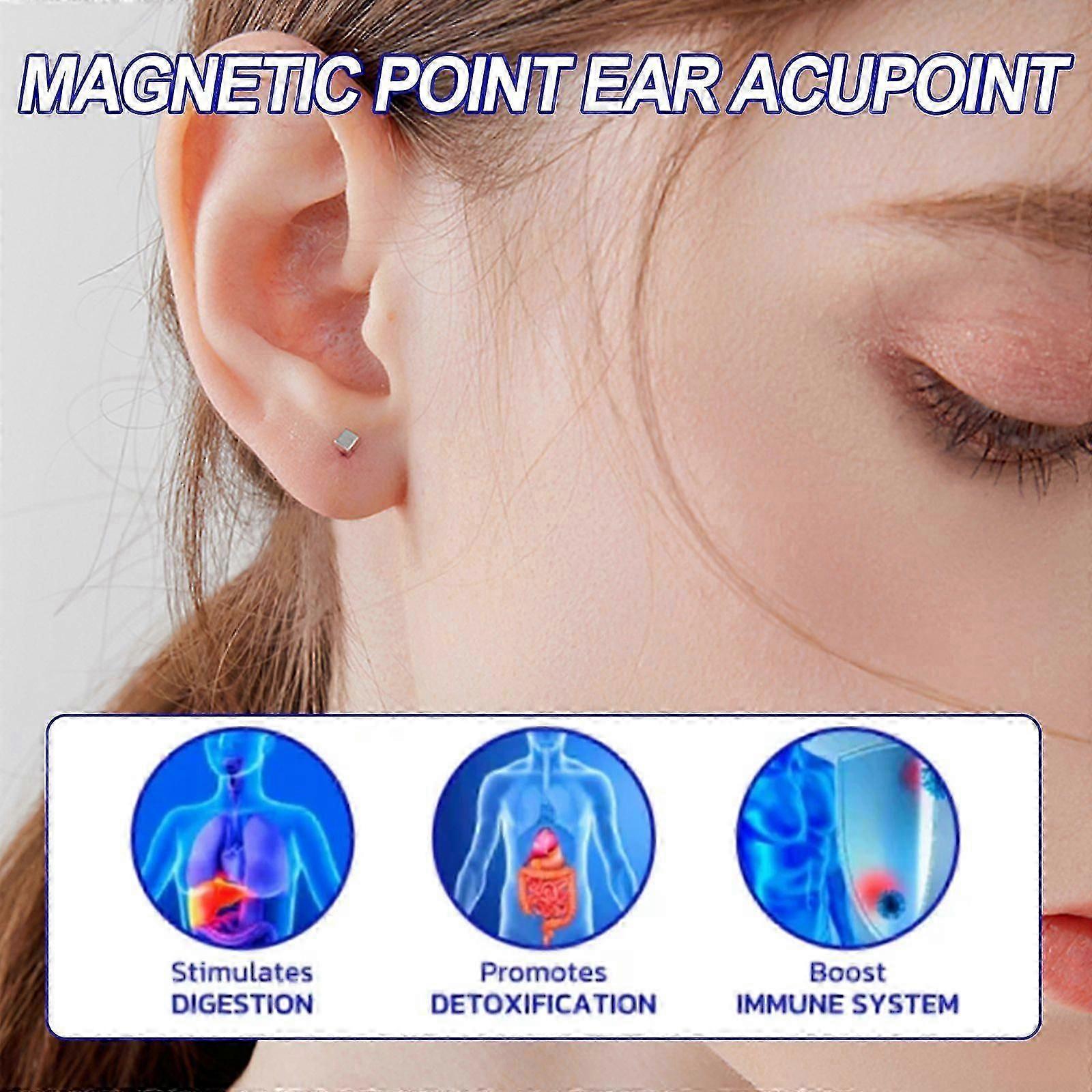 Magnetic Point Ear Acupoint Lymphatic Cleansing Pads, Relieve Lymphatic ...