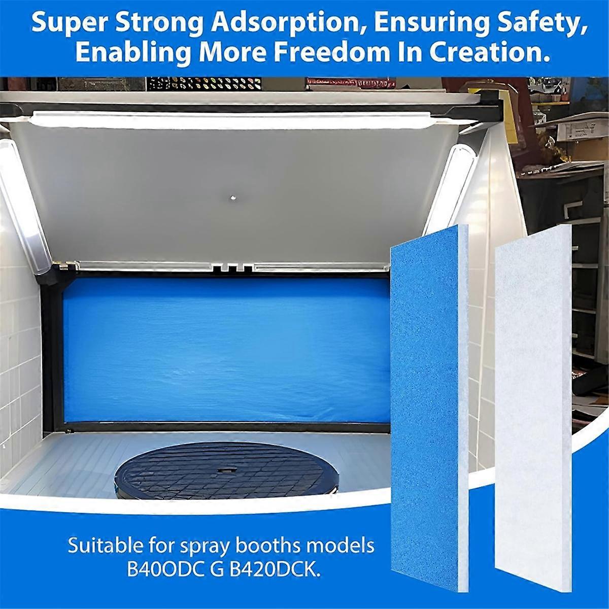 4 piece spray booth filter, spray booth filter set, for spray booths ...