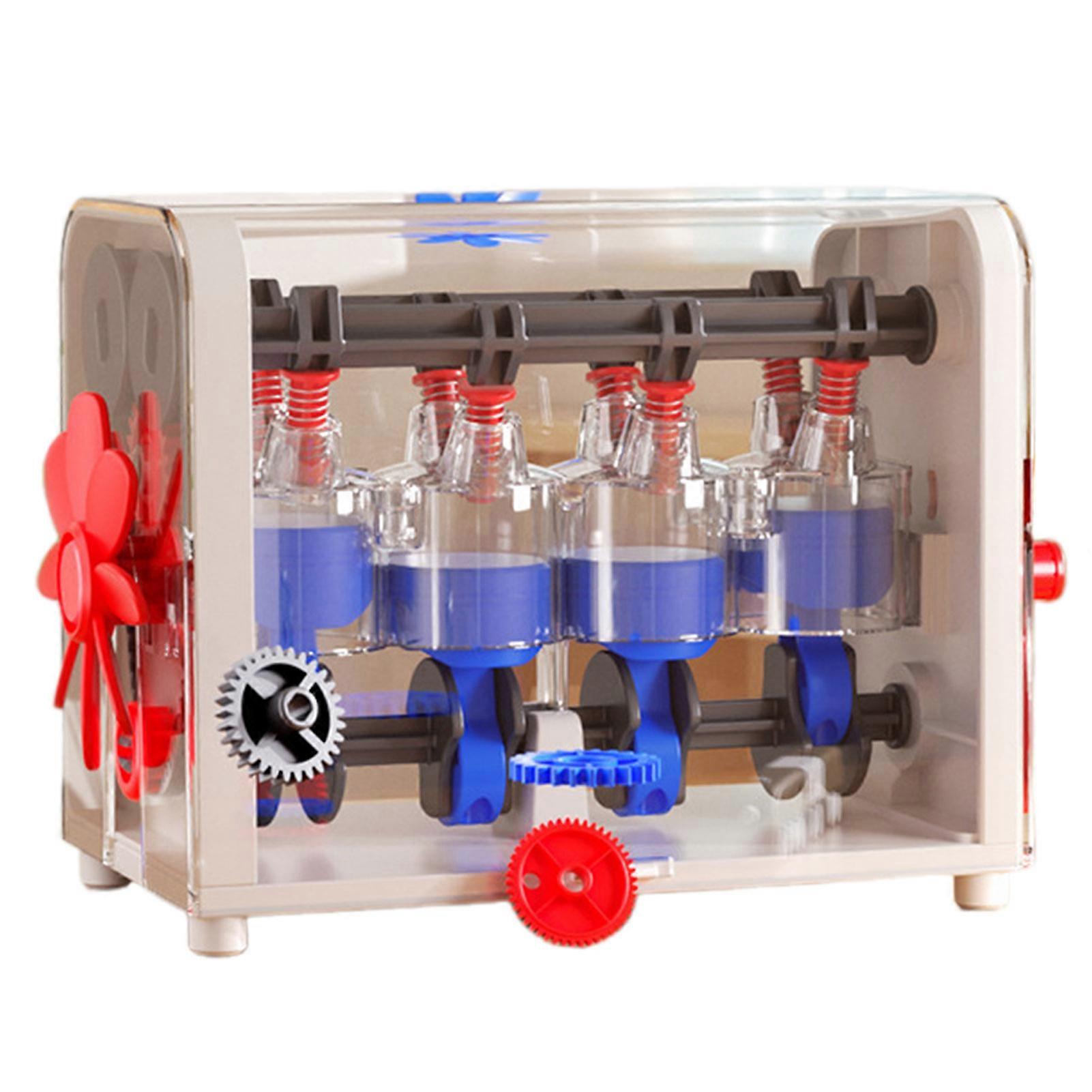 Kids STEM Engine Model Kit Hands-On Mechanical Engineering Science Toy ...