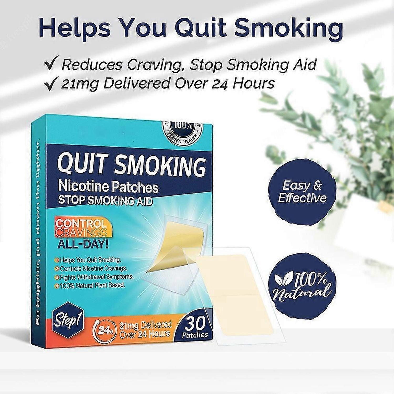 30PCS/60PCS Smokings Cessation Patch Quickly Effectively Stop Smokes ...