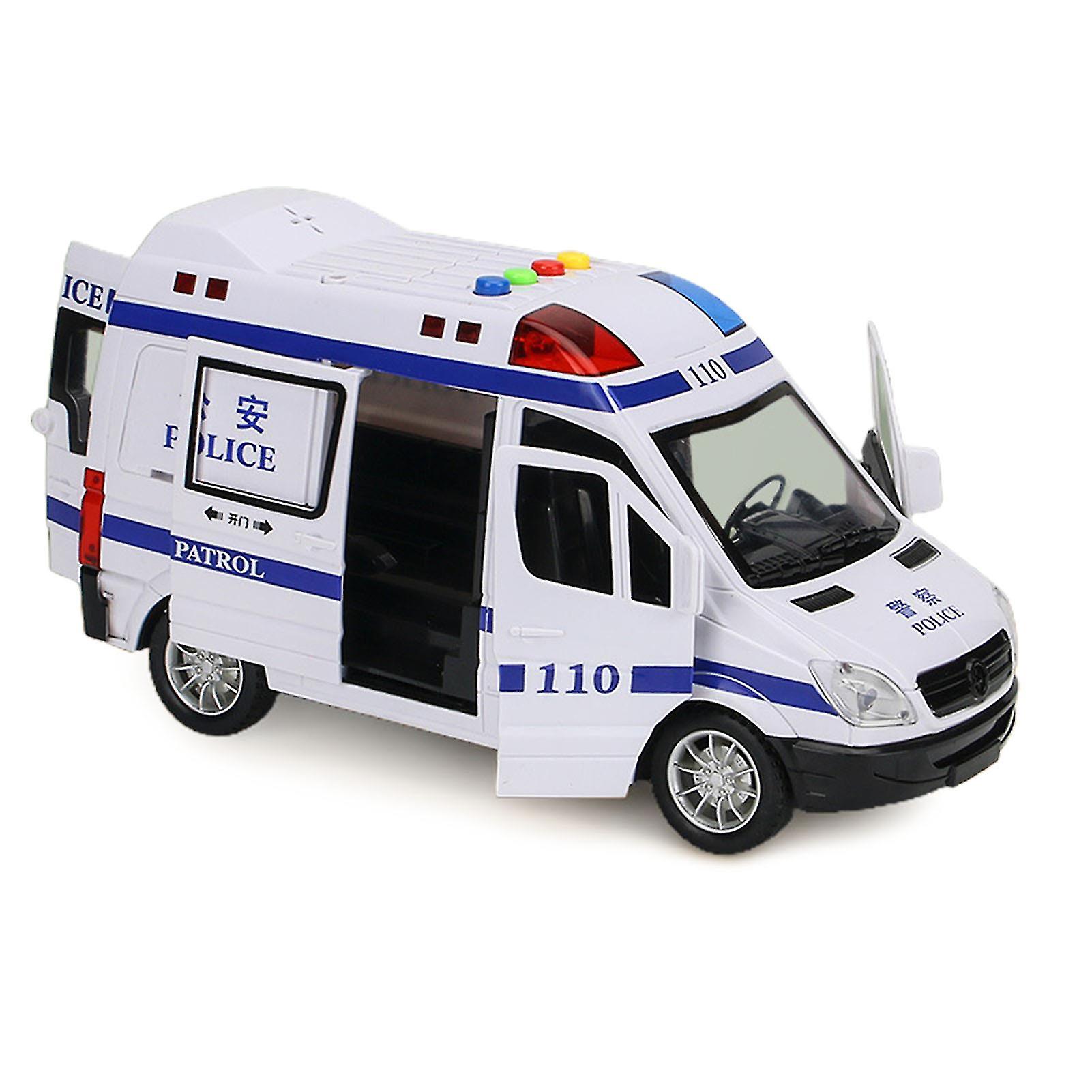 Police Car Model With Light & Openable Door Musical Simulation Vehicle ...